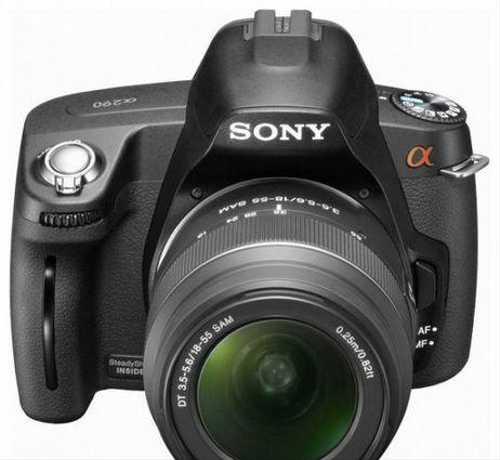 Зеркальный фотоаппарат Sony Alpha dslr-A290 Kit