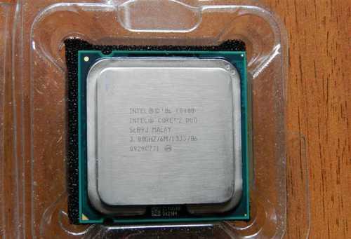 Процессор intel core 2 duo E 8400