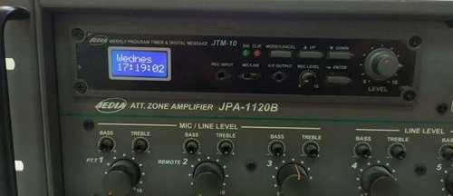 Трансляционный усилитель jpa-1120B +встраиваемый м