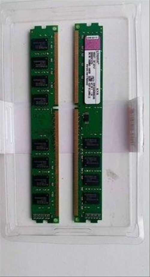 Память Kingston 2x2Gb DDR3 1333 Мгц