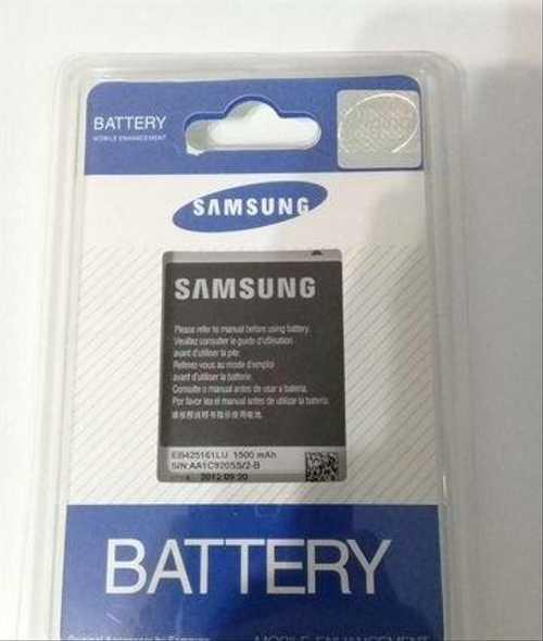 Аккумулятор для телефона фирмы Samsung