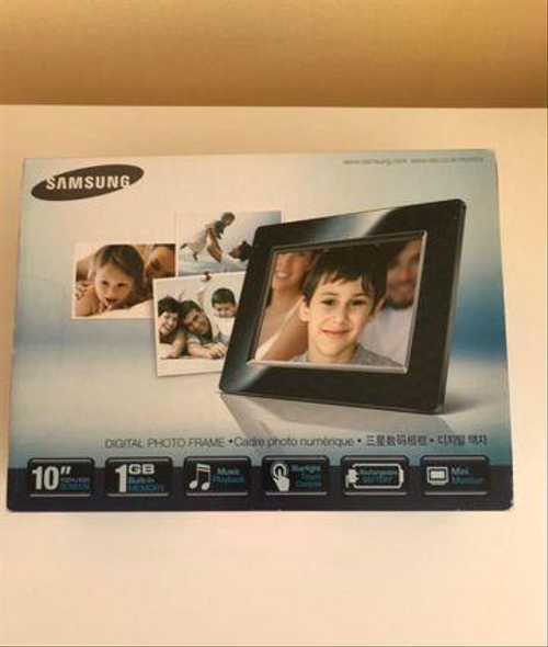 Фоторамка samsung spf-105P (новая,не б/у)