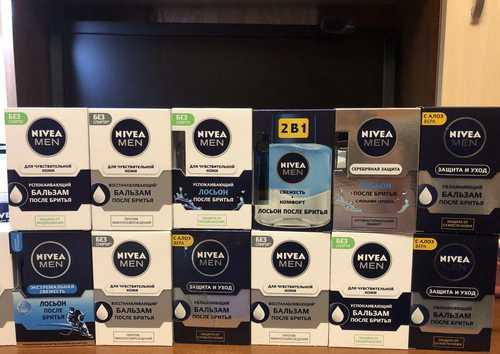 Продукция Nivea Men в ассортименте