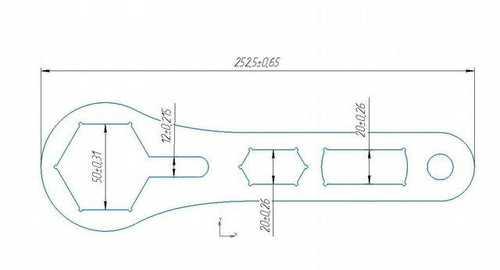 Инструмент для ремонта передней вилки 50 мм