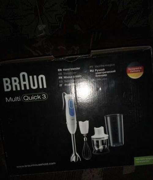 Блендер погружной braun