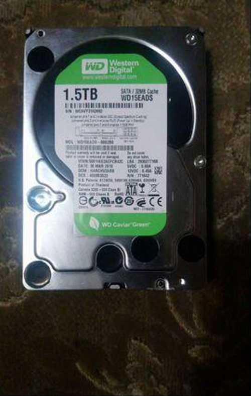 Жесткий диск Western Digital 1,5tb