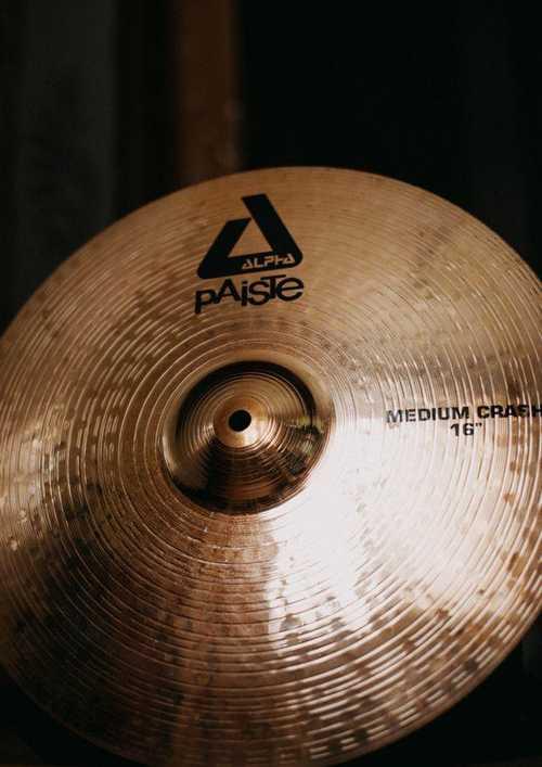 Тарелка крэш Paiste alpha Medium crash 16"