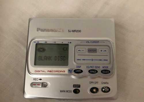 Mini disc Panasonic SJ-MR200 с записью