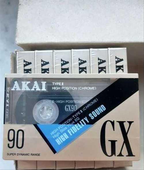 Аудиокассеты akai GX 90