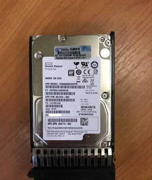 Жесткий диск Q1H47A HP MSA 900GB 12G SAS 15K SFF