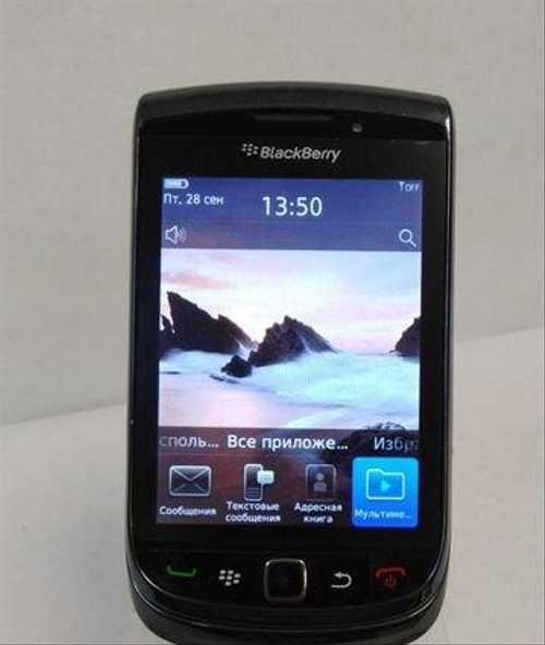 Мобильный телефон BlackBerry Torch 9800 (черный)