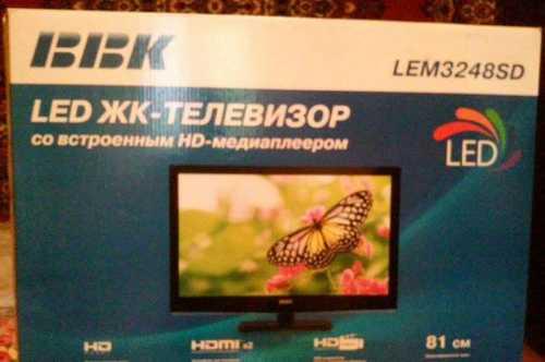 Телевизор LED BBK 32 -81 см