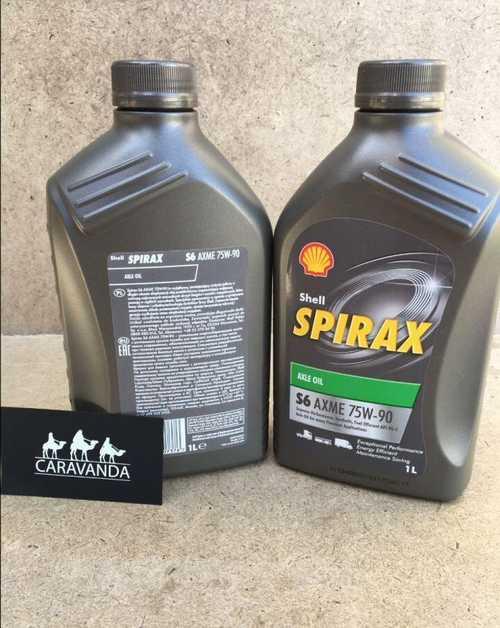 Масло Shell Spirax S6 axme 75w90 1л