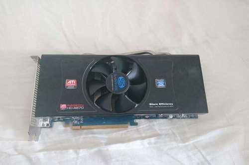 Видеокарта ATI radeon HD4870