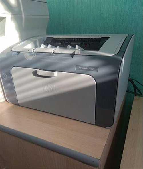 Супер надёжный Ч/Б лазерный принтер HP P1102S