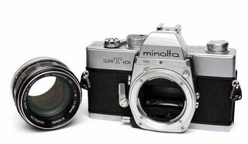 Minolta SRT 101 + Minolta MC Roccor PF 58mm f1.4