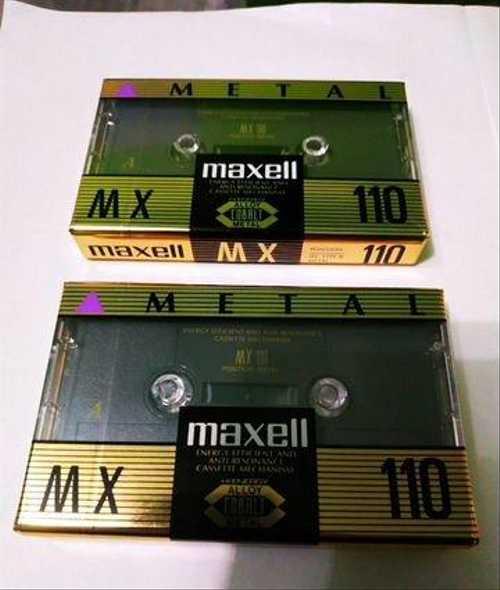 Кассета Maxell MX-110.Metal