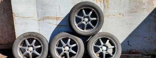 Резина 205/60 R16 с дисками 5*112