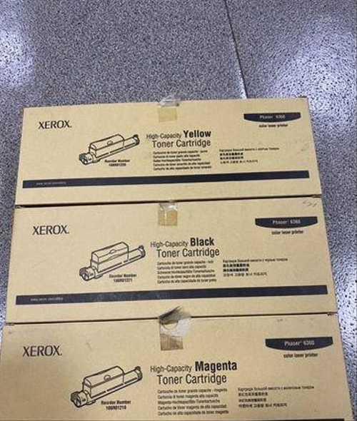 Картридж-Тонер Xerox Phaser 6360
