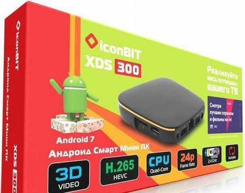 Новый медиаплеер smarttvприставка Iconbit XDS 300