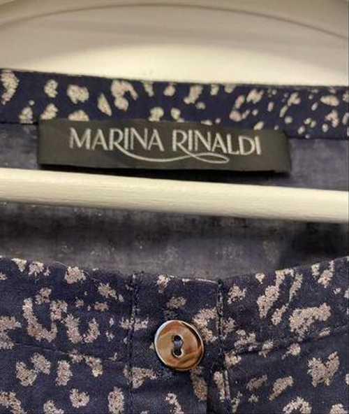 Топ (блузон свободный) блуза, хлопок Marina Rinald
