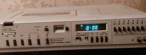 Видеомагнитофон электроника вм 12, СССР