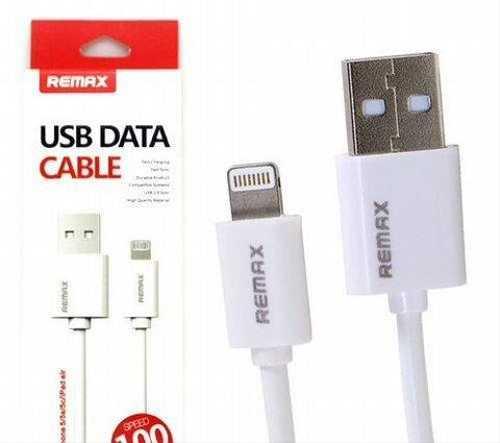 USB дата-кабель Remax для lightning круглый
