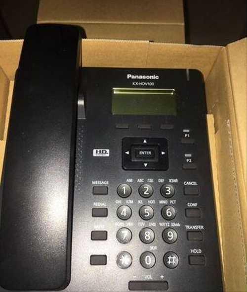 SIP телефон Panasonic kxhdv 100RU