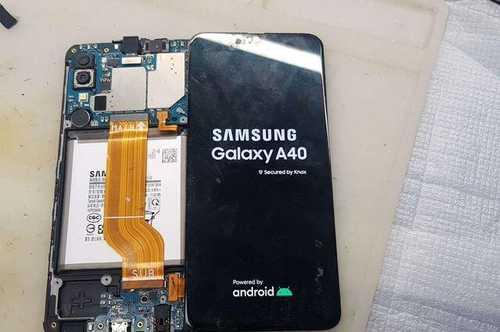 Материнская плата на samsung A40 64gb