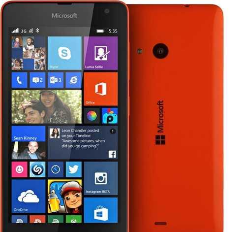 Продам Смартфон Microsoft Lumia 535