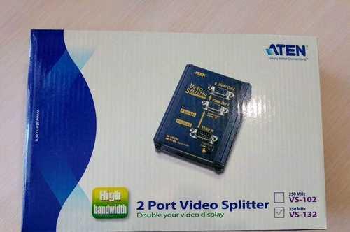 Видео разветвитель VGA video splitter aten VS-132