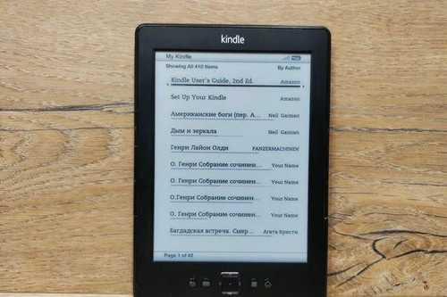 Электронная книга Amazon Kindle 4gen D01100