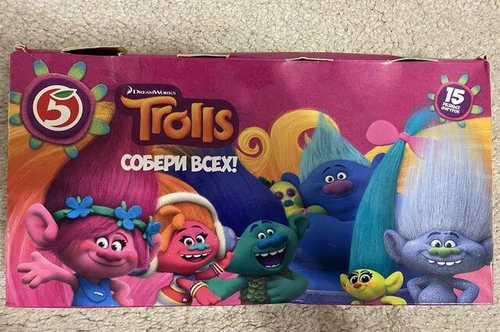 Троли «Trolls» коллекция из Пятерочки