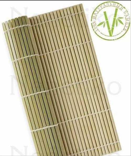 Циновка бамбуковый коврик макису для приготовления
