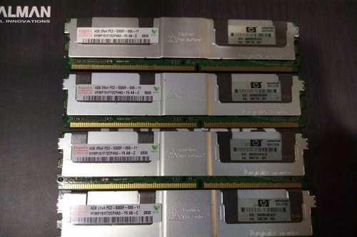 16Гб DDR2 серверная HP Hynix