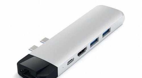 Usb hub адаптер для MacBook satechi st-tcphes