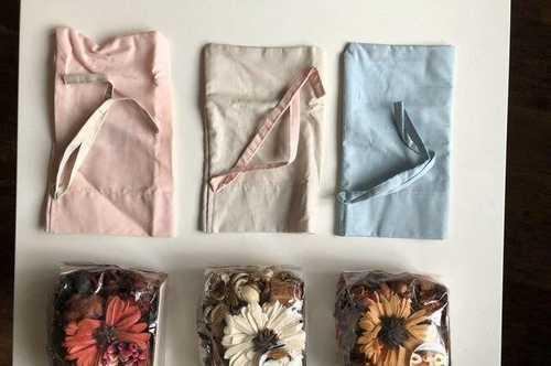 Ароматизированные Сухоцветы IKEA + мешочки саше