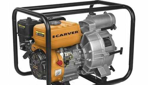 Мотопомпа для грязной воды carver CGP 5580 D