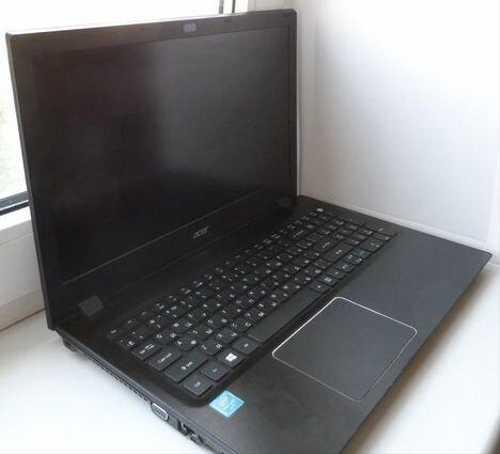 Ноутбук для работы Acer Pentium 3556/500g/Intel HD