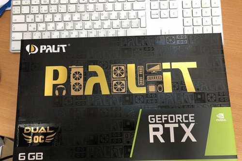 Видеокарта Palit PCI-E PA-RTX2060 dual OC 6G