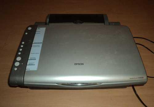 Epson Stylus CX4100 струйное мфу принтер ошибка E