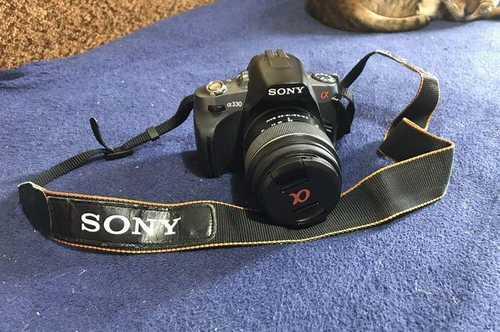 Зеркальный фотоаппарат Sony a330
