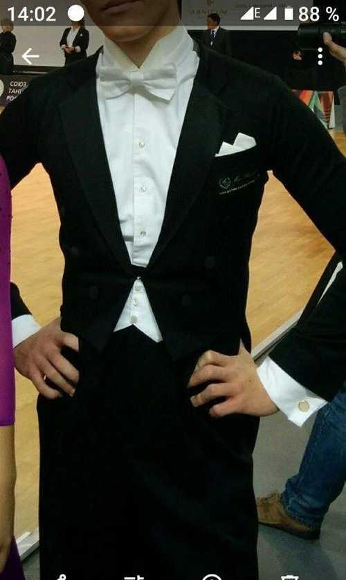 Фрак в комплекте с брюками для бально-спортивных т