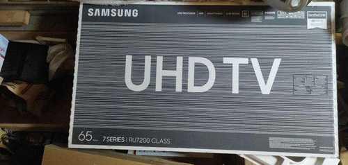 Телевизор samsung smart tv65 ru 7200