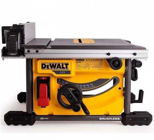 Бесщеточная настольн пила dewalt flexvolt DCS7485N