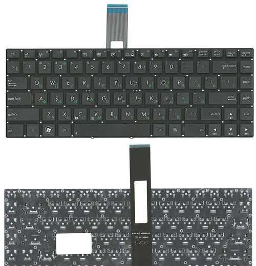 Клавиатура для ноутбука Asus N46 U46 K45 черная