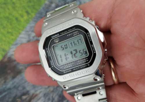 Casio GMW-B5000D сапфир сталь bluetooth