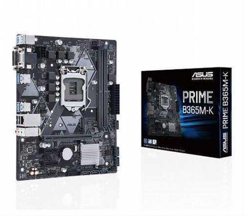 Материнская плата asus prime B365M-K