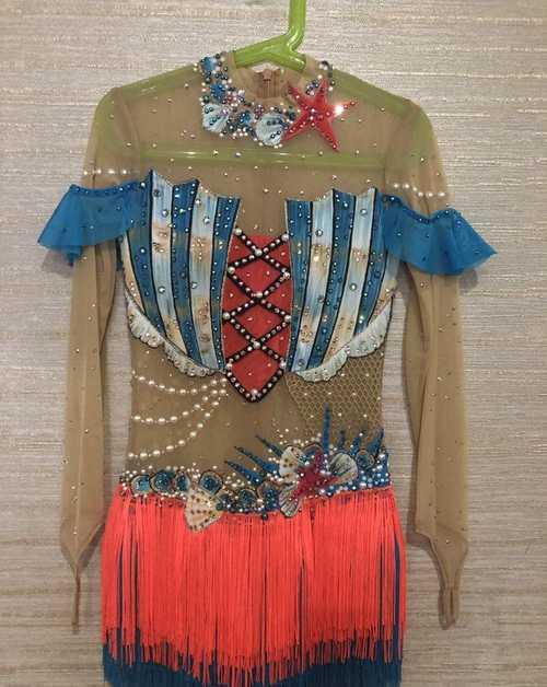 Платье для выступления по фигурному катанию (рост