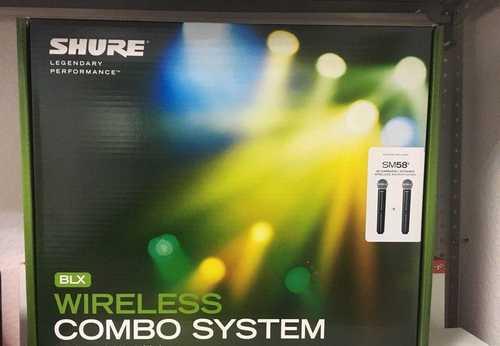 Shure BLX288E/SM58 M17 радиосистема новая